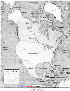 WBBSE Class 8 Geography Solutions Chapter 9 North America – WBBSE Solutions