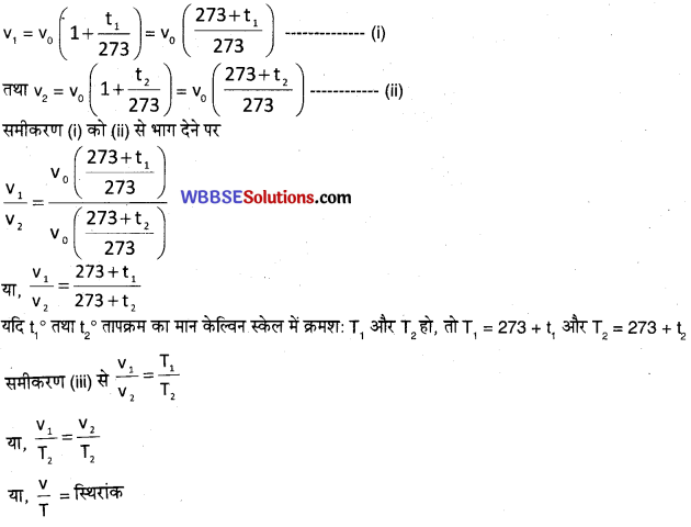 WBBSE Class 10 Physical Science Solutions Chapter 2 गैसों का व्यवहार ...